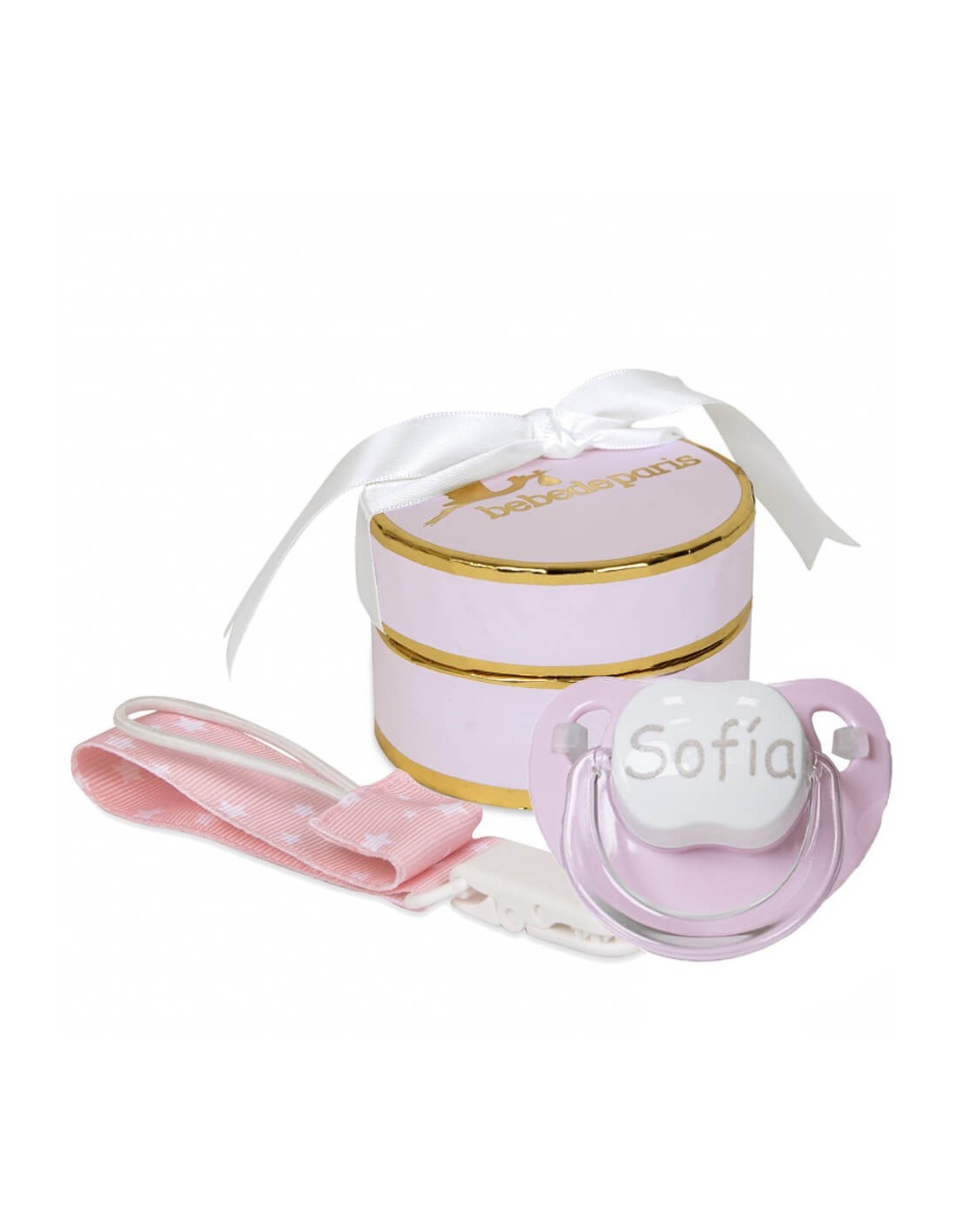 Personalized Pacifier with Pacifier Clip | Unique Newborn Gift ...