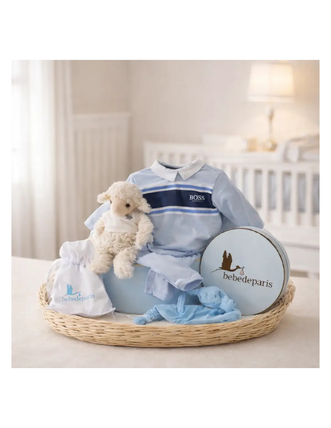 Hugo Boss Serenity Stripes Baby Hamper | Premium Newborn Gift Set ...