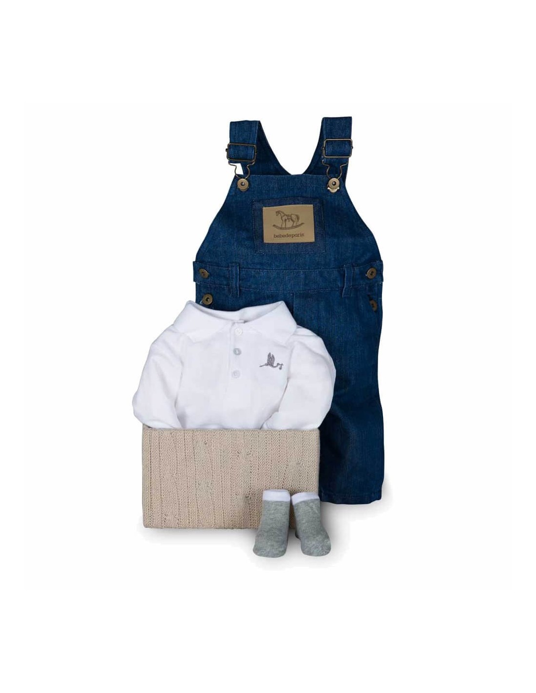 Baby Denim Set Gift | Casual & Stylish Newborn Outfit – Bebedeparis.com