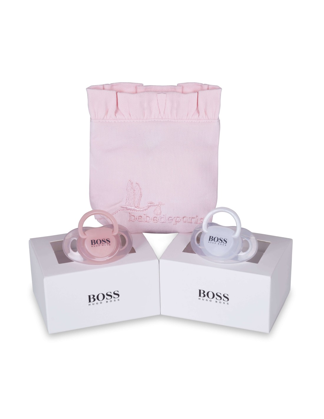 Hugo Boss Twin Pacifier Set
