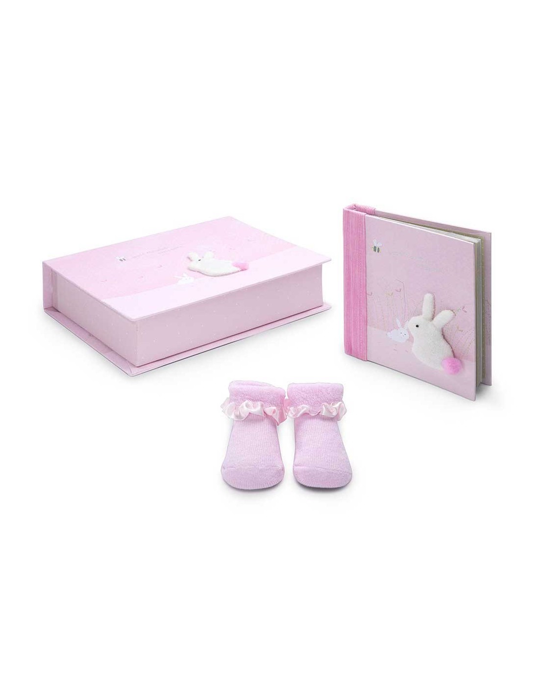 Bunny Baby Gift Set | Soft & Elegant Newborn Gift – Bebedeparis.com